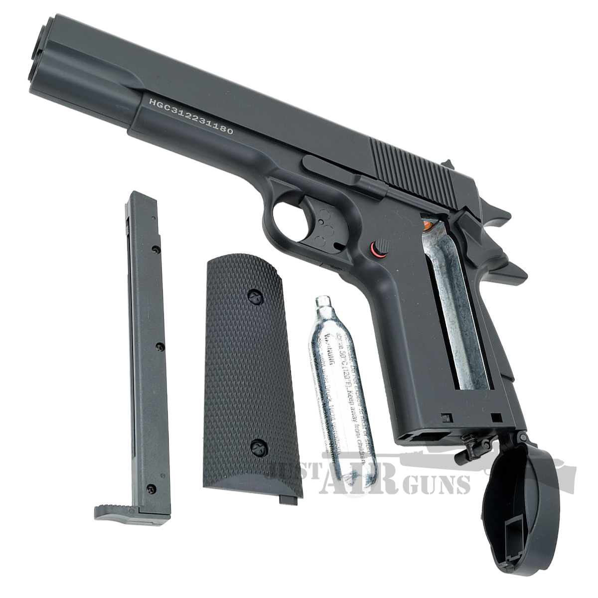 HFC HGC312 1911 Co2 Air Pistol NBB 4.5BB - Just Air Guns