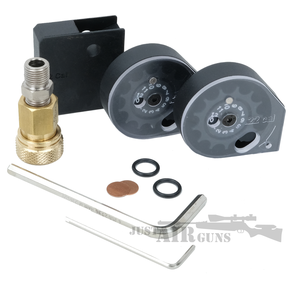 Reximex IXIA Compact Black PCP Air Rifle Carbon Tank .177 - Just Air Guns