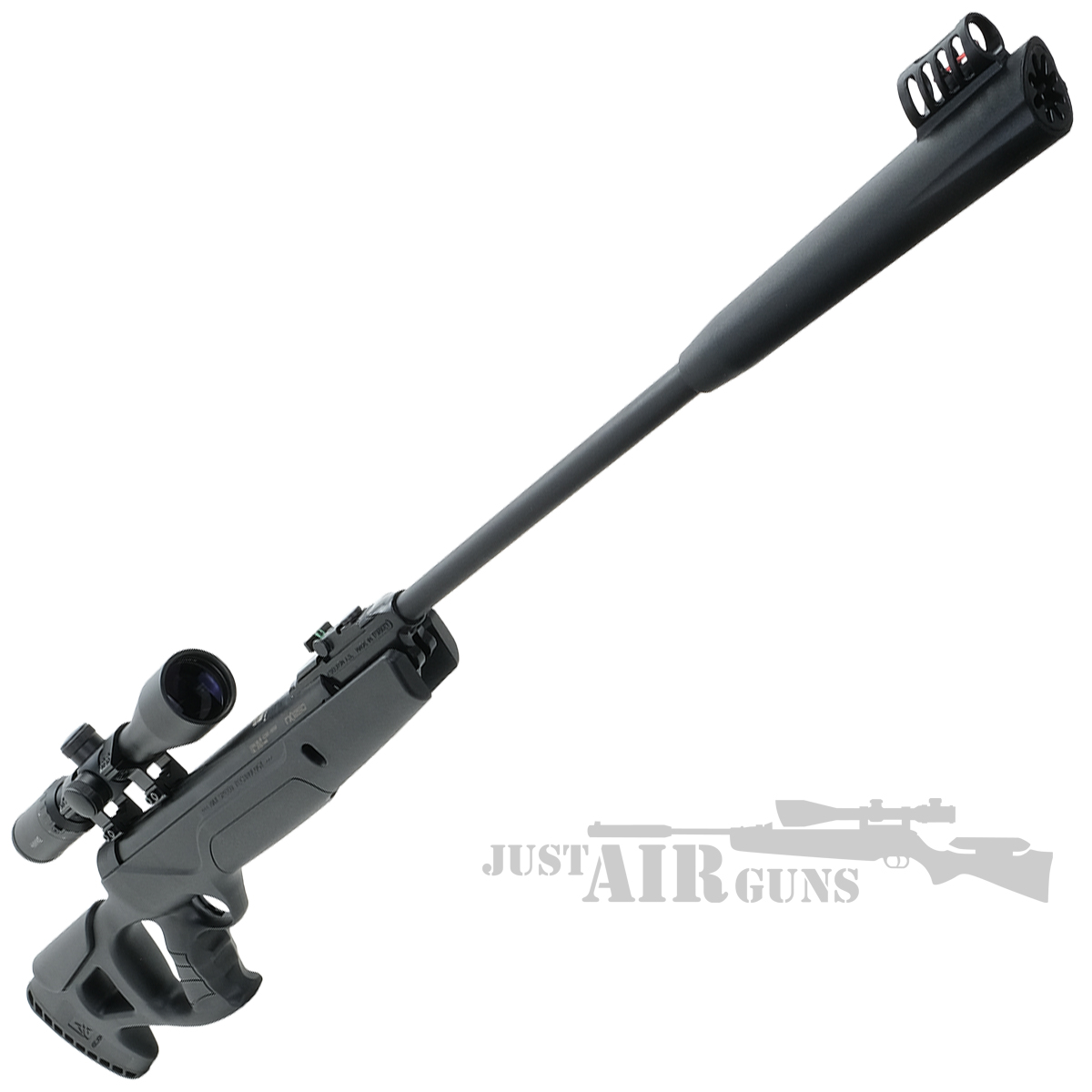 Aselkon RX1250 Break Barrel Gas Ram Air Rifle .22 Black - Just Air Guns