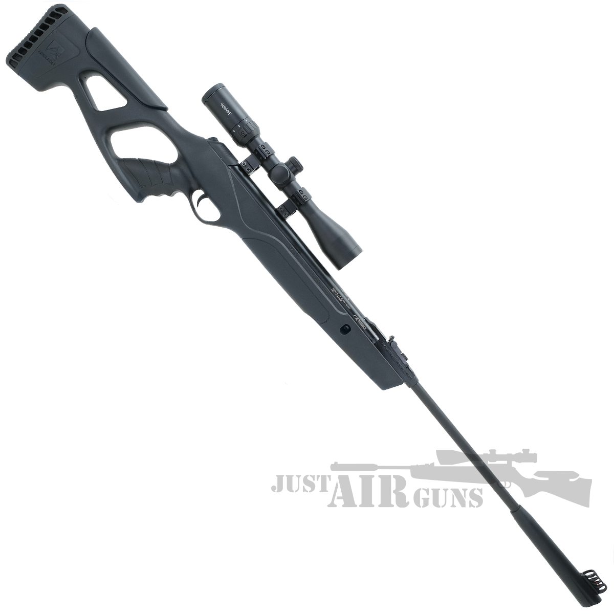 Aselkon RX1250 Break Barrel Spring Air Rifle .22 Black - Just Air Guns