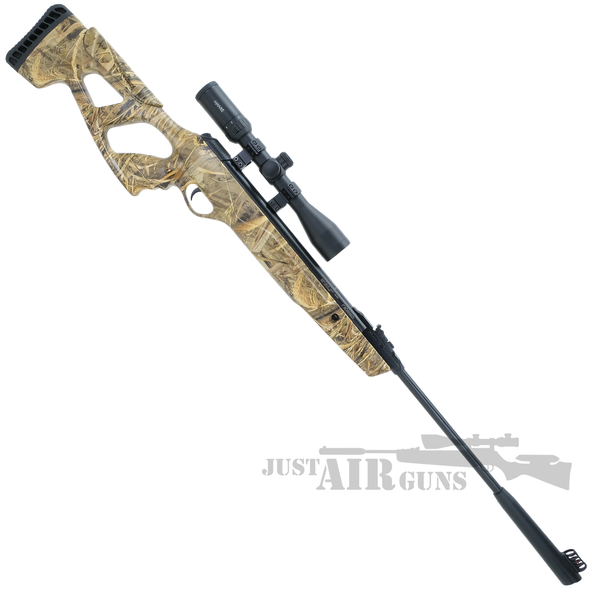 Aselkon RX1250 Break Barrel Spring Air Rifle .22 Camo - Just Air Guns