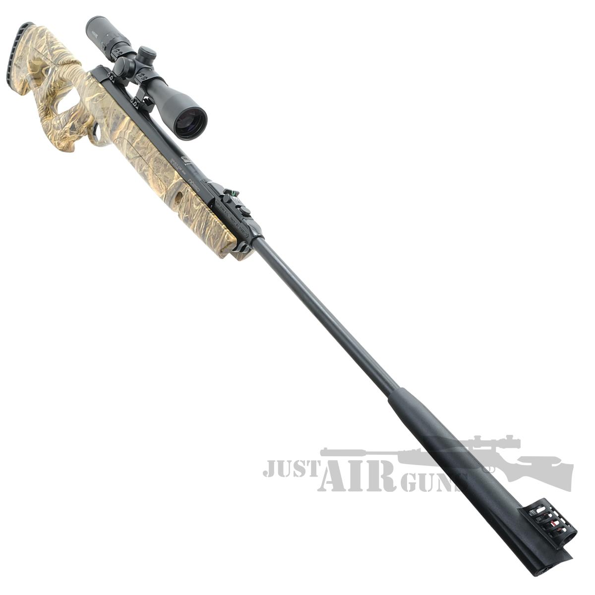 Aselkon RX1250 Break Barrel Gas Ram Air Rifle .177 Camo - Just Air Guns
