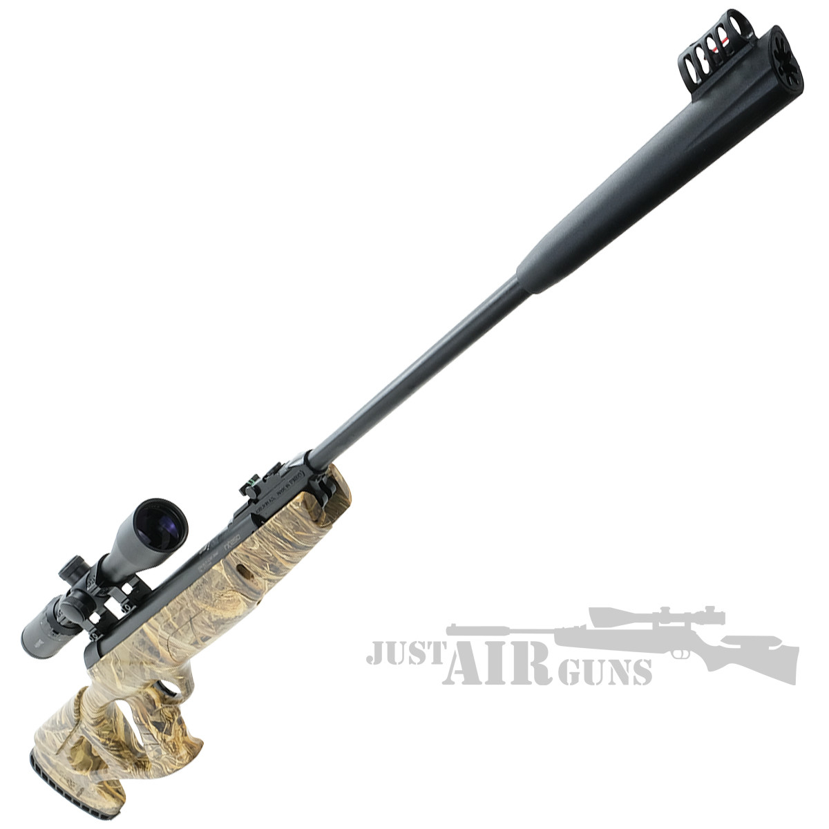 Aselkon RX1250 Break Barrel Spring Air Rifle .22 Camo - Just Air Guns