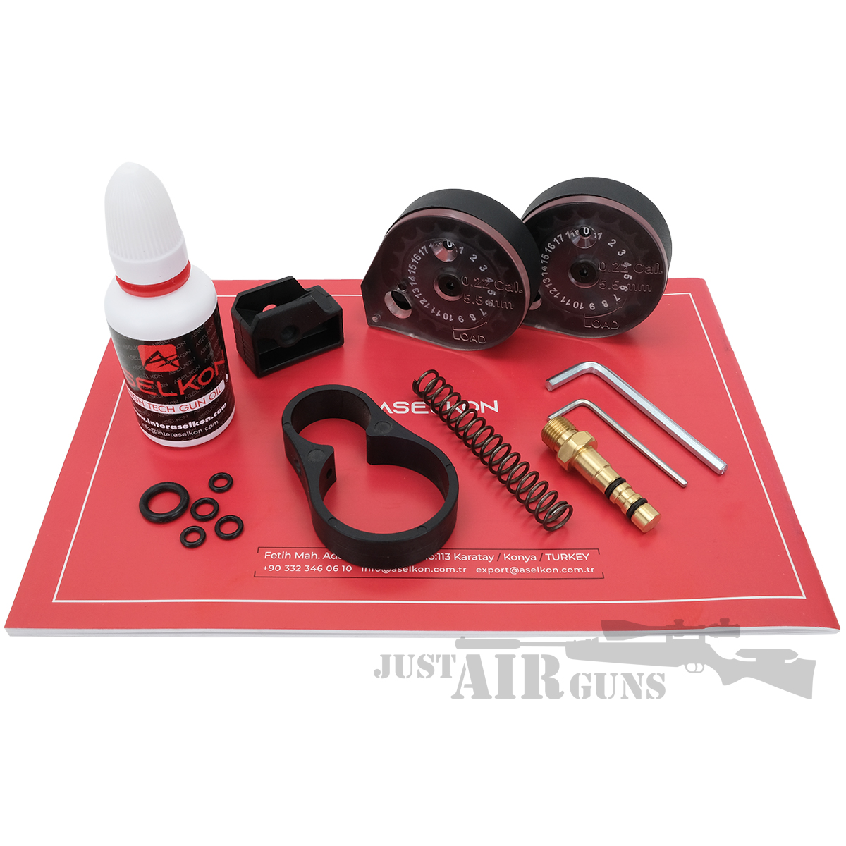 Aselkon Emperador LS1 Tactical PCP Air Rifle with Black .177