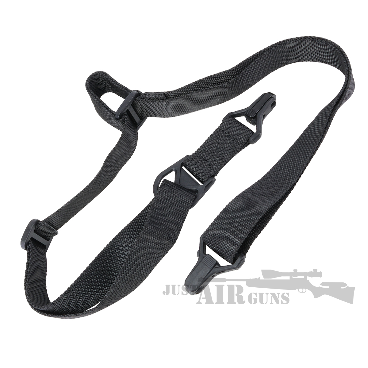 Bulldog Two-Point Gun Sling Black - Just Air Guns