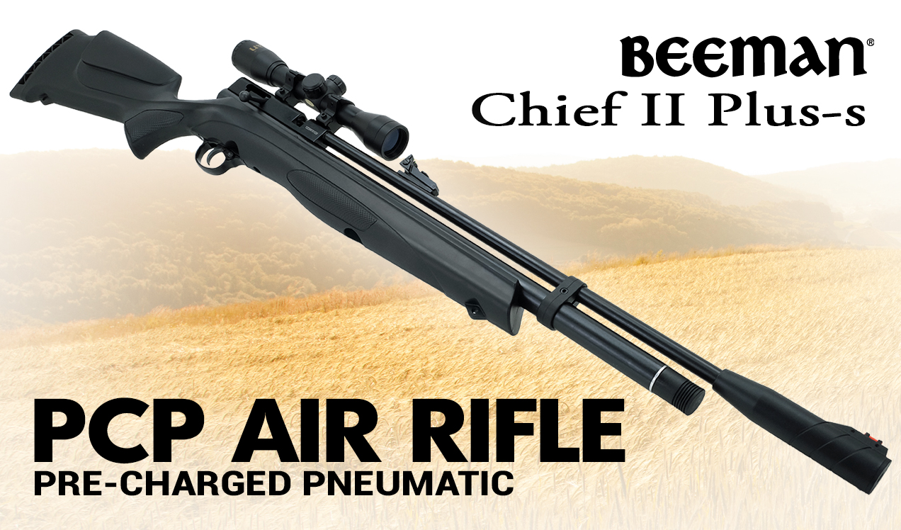 Beeman Chief II Plus-S Synthetic Stock Air Rifle .177 - Just Air Guns
