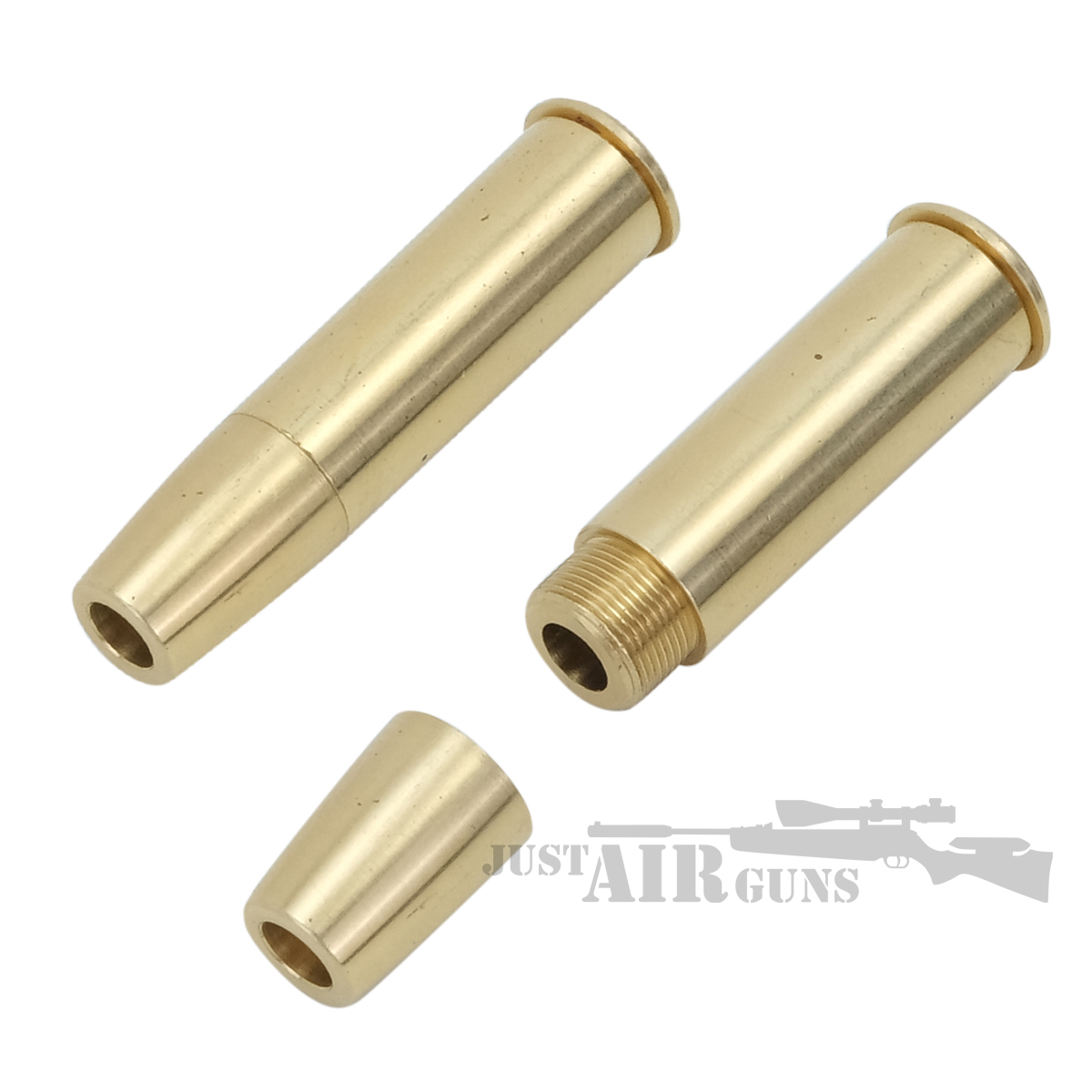 KL Herc 6 Airgun Revolver Co2 Dual Ammo Silver Titan - Just Air Guns