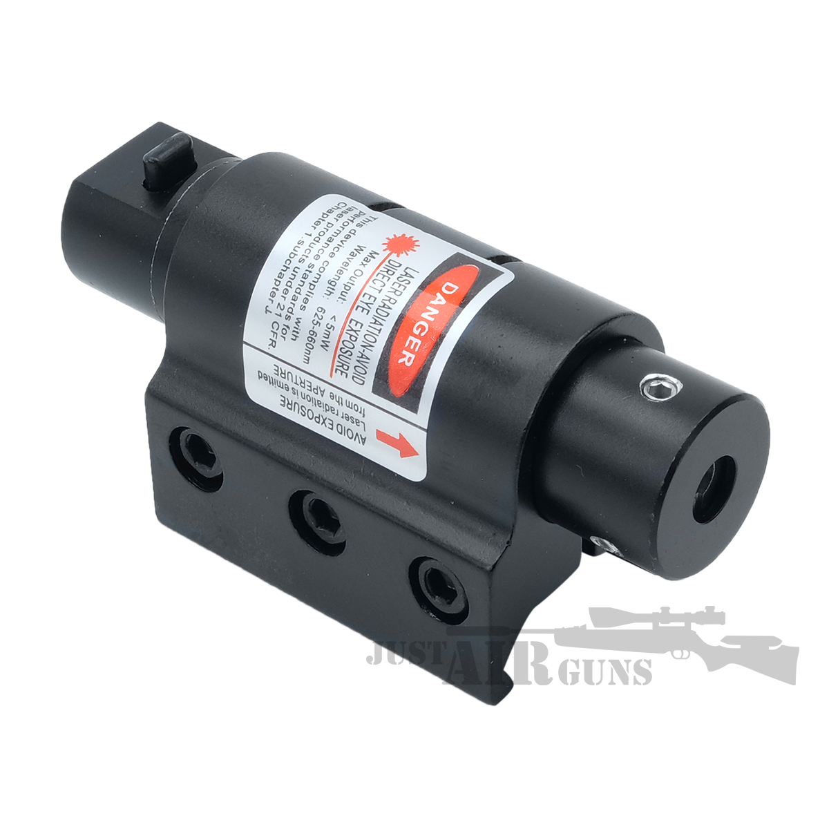 Rail Mounted Laser Pistol Sight with Tail Pressure Switch