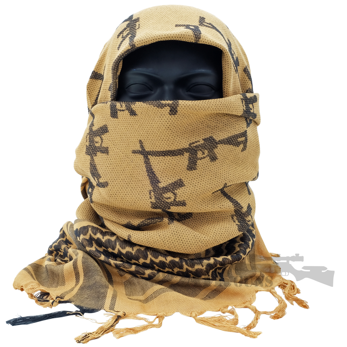 TX Gun Design Square Scarf - Just Air Guns