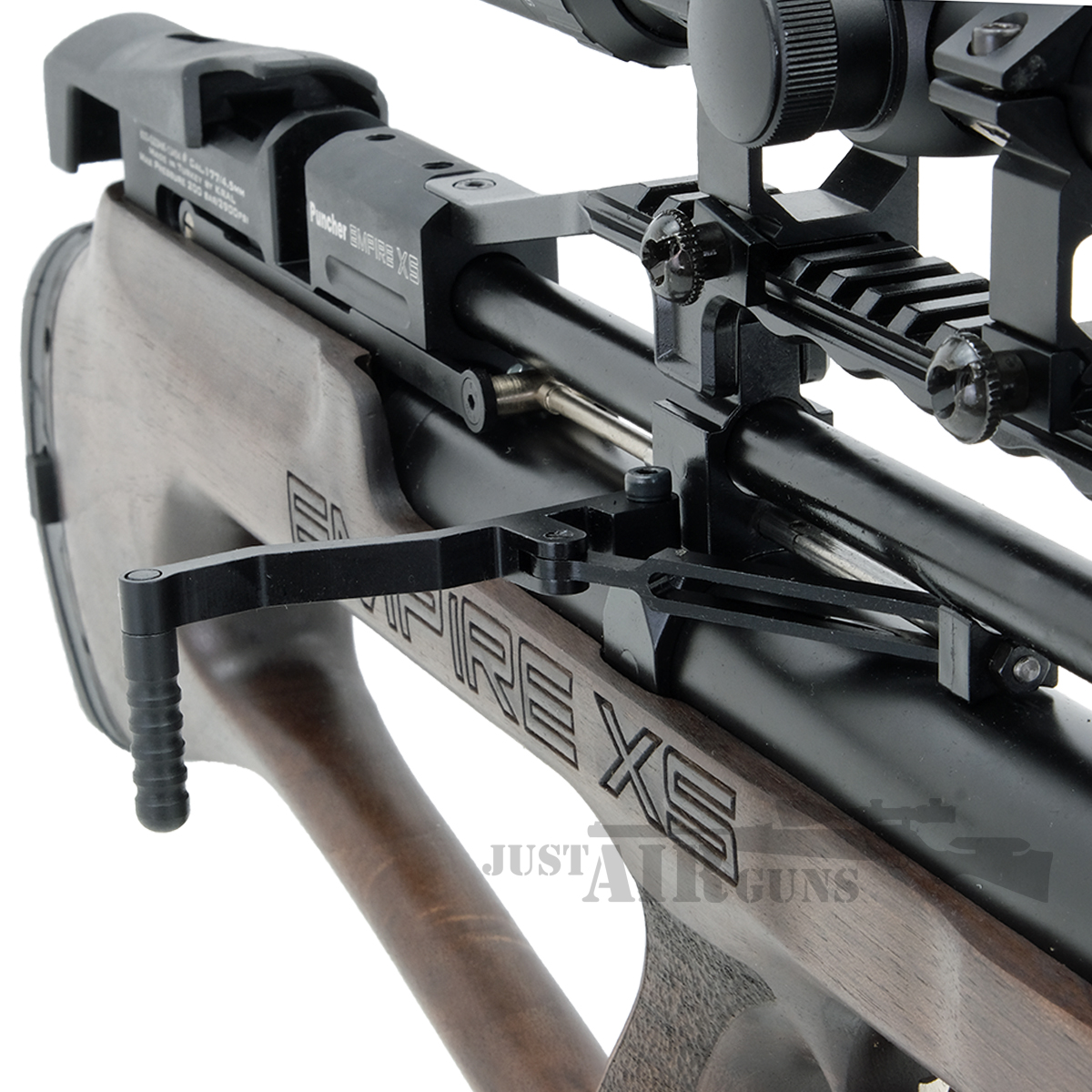 Kral Puncher Empire XS Walnut Stock PCP Air Rifle .22 - Just Air Guns