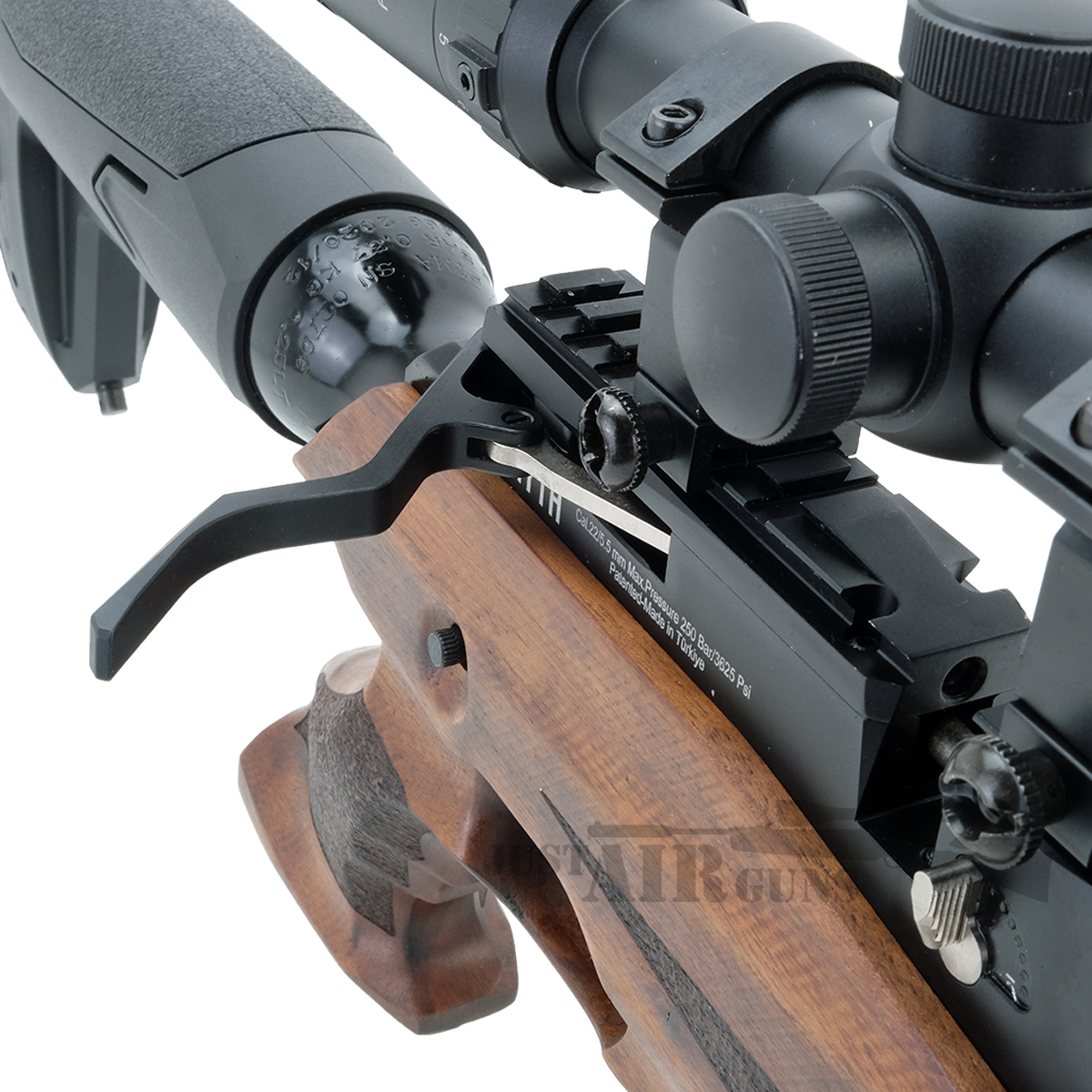 Reximex Myth PCP Air Rifle Walnut Stock MYTHW .22 - Just Air Guns