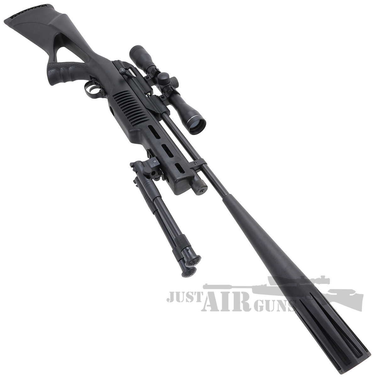 SYN XS78 Tactical Multishot Co2 Air Rifle Set .22 - Just Air Guns