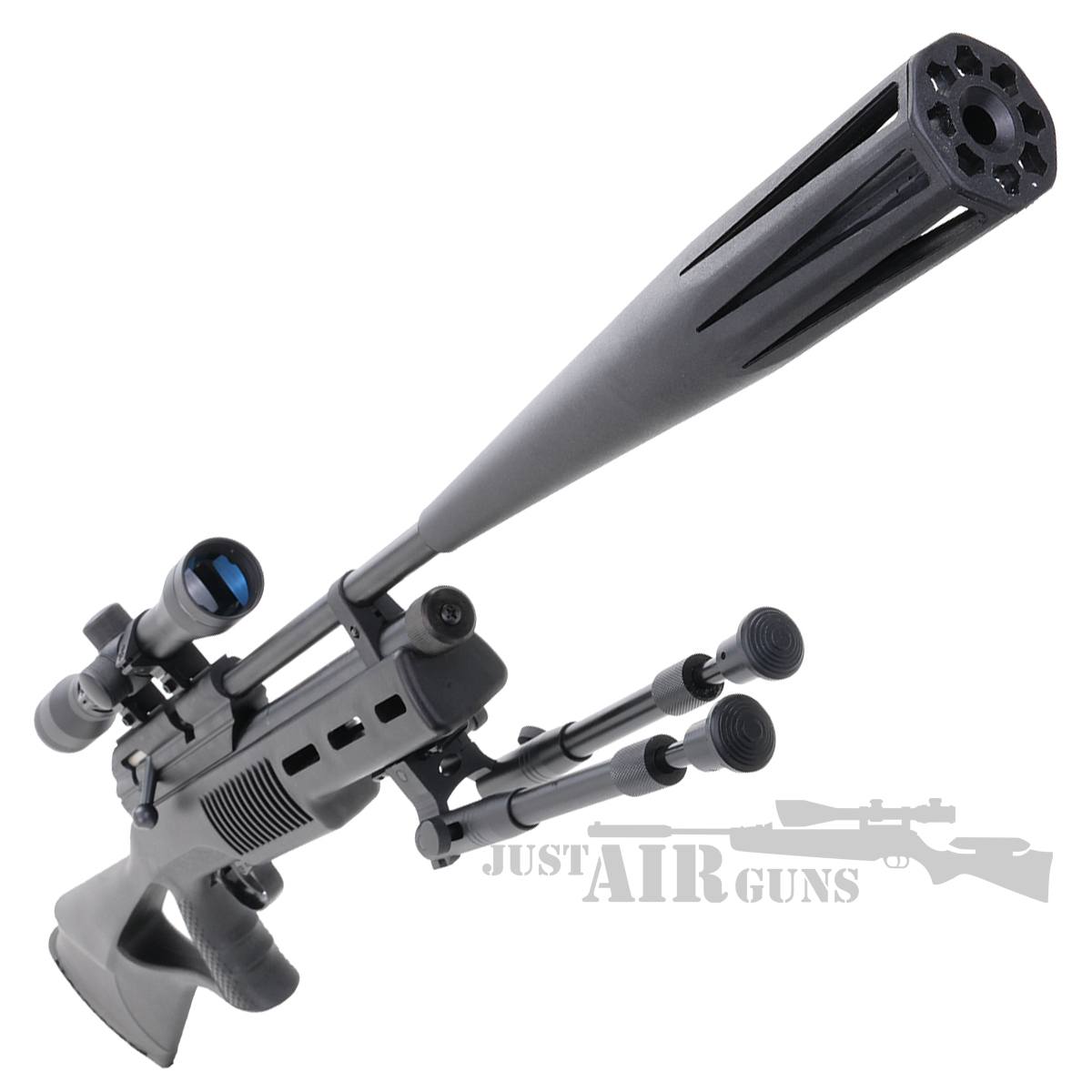 SYN XS78 Tactical Multishot Co2 Air Rifle Set .177 - Just Air Guns