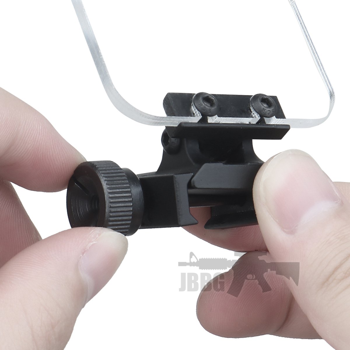 Flip-up QD Scope Lens and Sight Shield Protector Black - Just Air Guns
