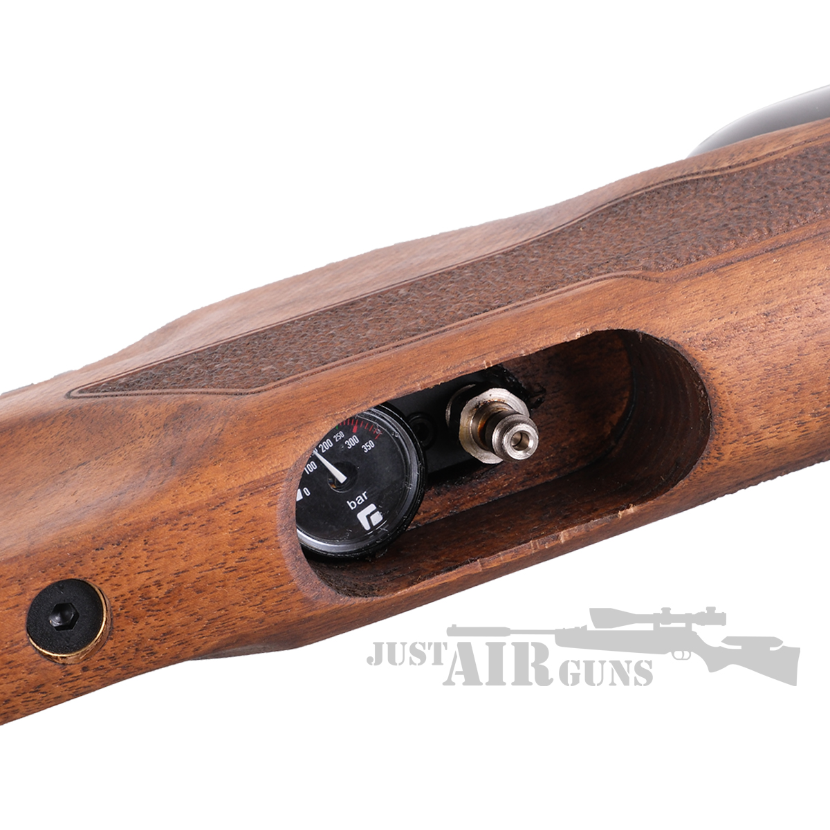 Reximex Accura Walnut PCP Air Rifle .22 - Just Air Guns