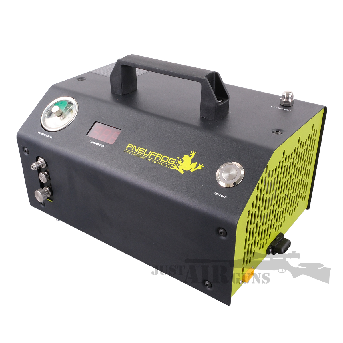 Pneufrog High-Pressure Portable Air Gun Compressor