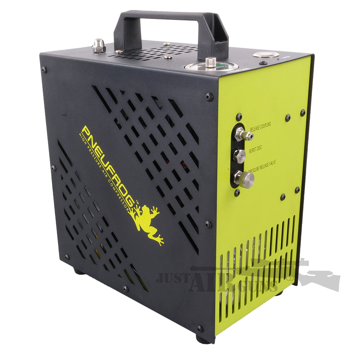 Pneufrog High-Pressure Vertical Air Gun Compressor