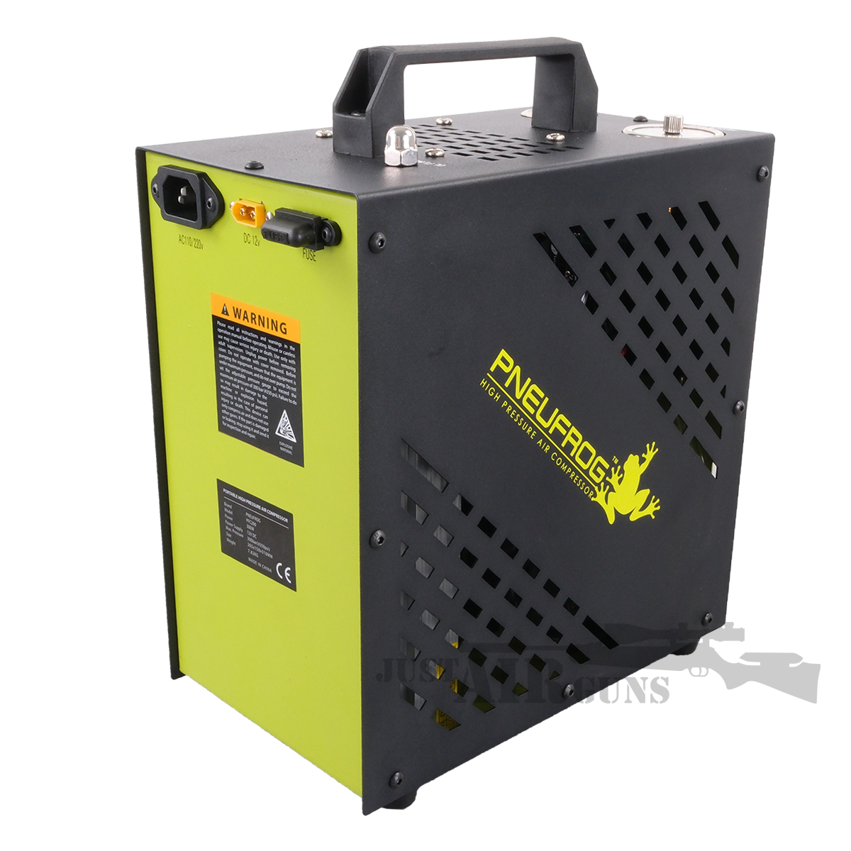 Pneufrog High-Pressure Vertical Air Gun Compressor