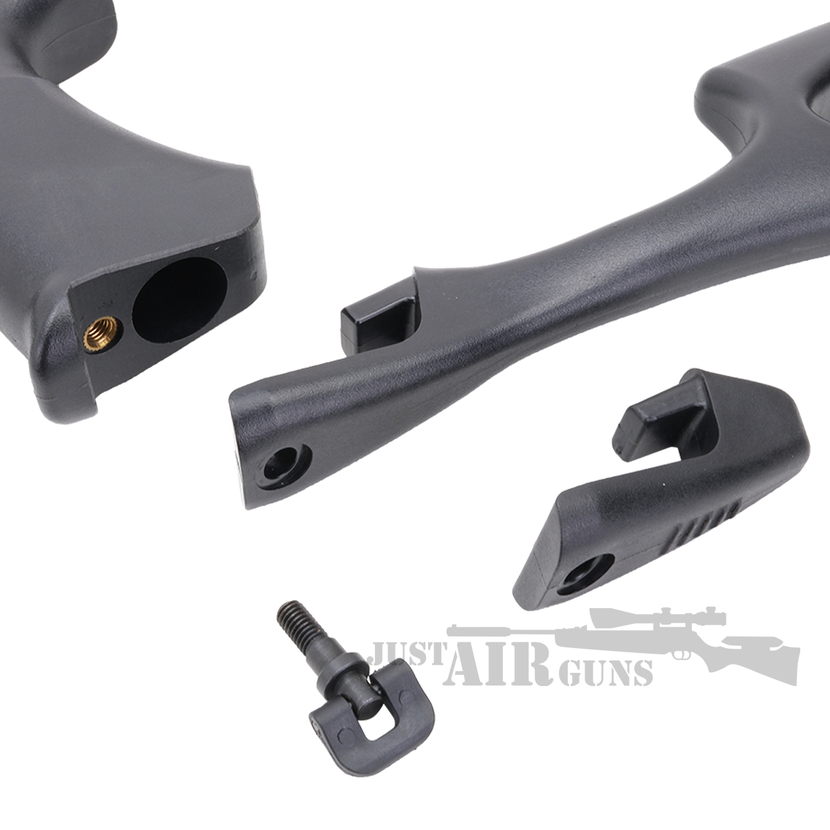 Victory CP2 PCP Airgun .22 Pistol and Rifle Kit Black - Just Air Guns