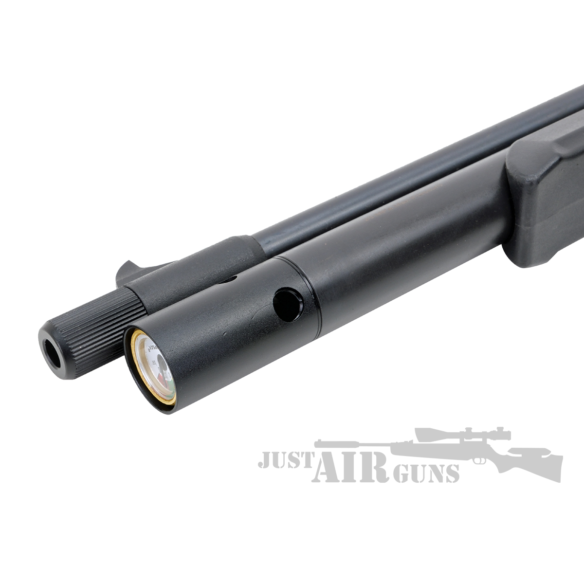 Victory CP2 PCP Airgun .177 Pistol and Rifle Kit Black - Just Air Guns