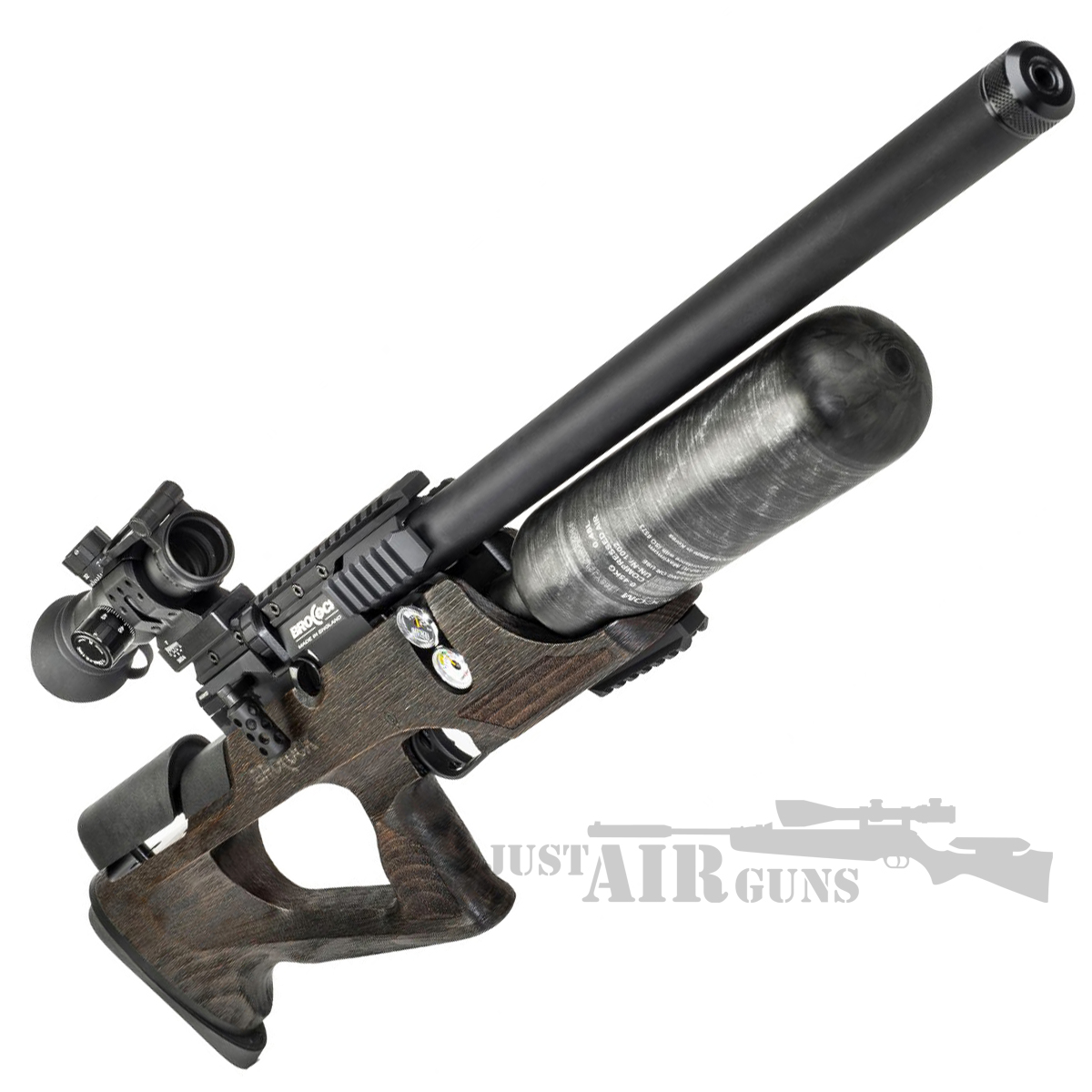 Brocock Safari XR PCP Air Rifle Carbon Bottle Regulated .22 - Just Air Guns