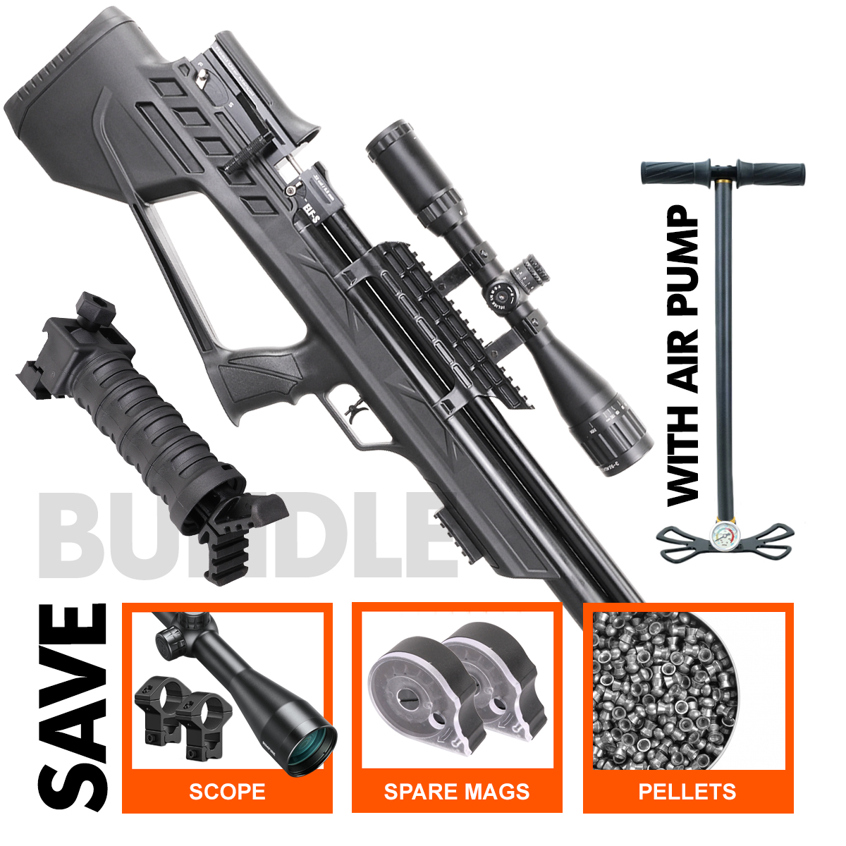 Bullpup Pcp Rifle | Airgun Xm1 Bullpup – ZBLXI
