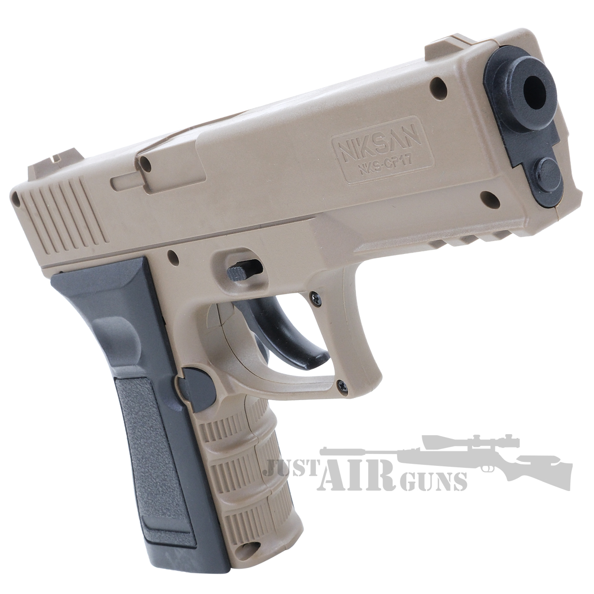 HKS-CP17 Co2 NBB Air Pistol Tan - Just Air Guns