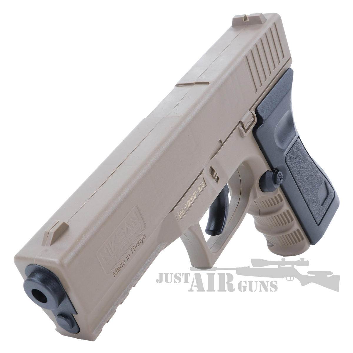 HKS-CP17 Co2 NBB Air Pistol Tan - Just Air Guns