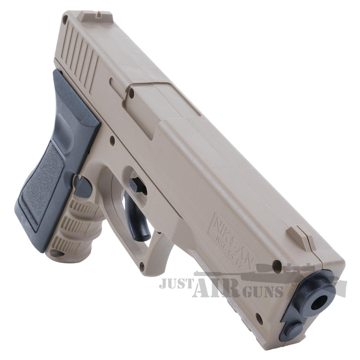 HKS-CP17 Co2 NBB Air Pistol Tan - Just Air Guns