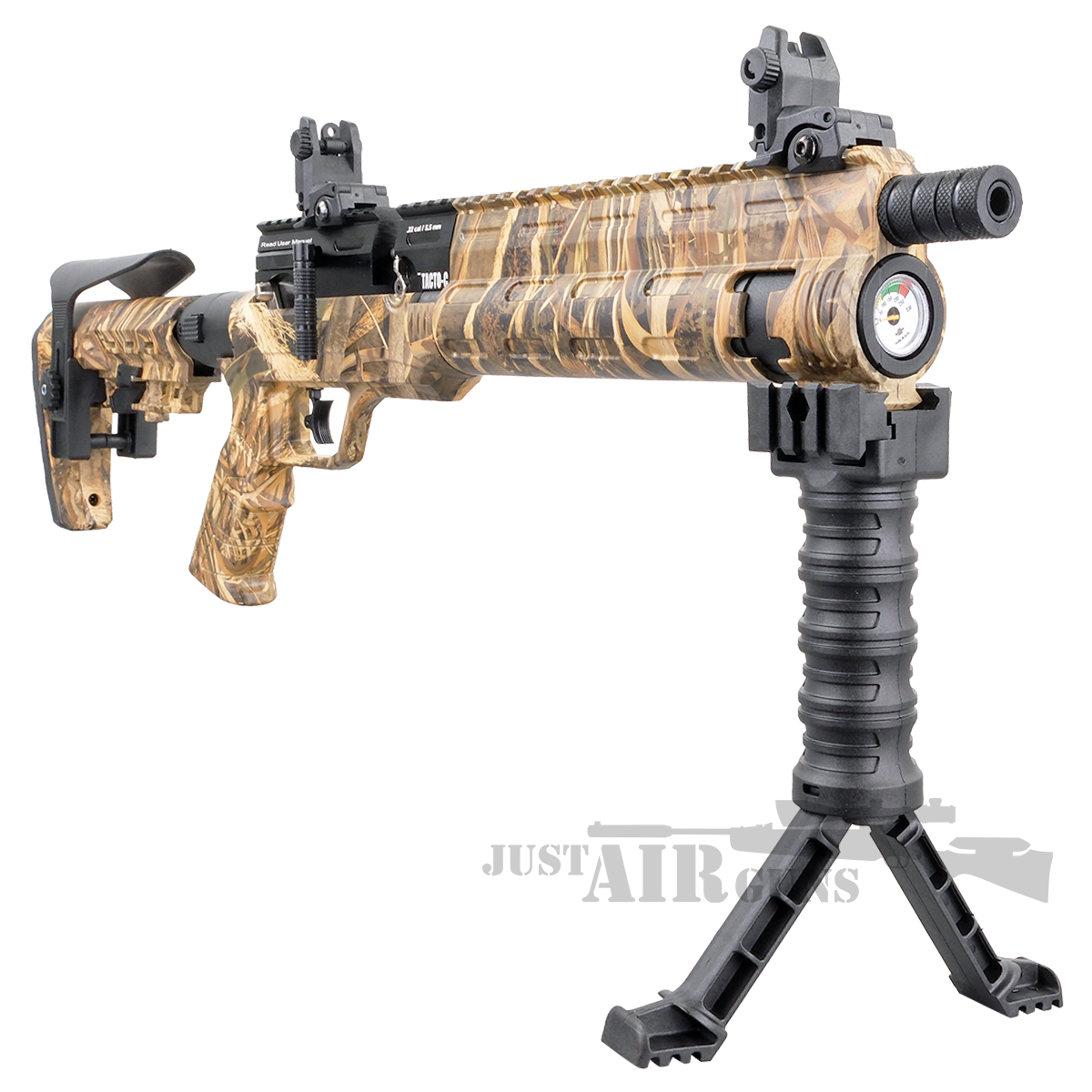 Trimex Arms Tacto-C PCP Air Rifle .177 Camo - Just Air Guns