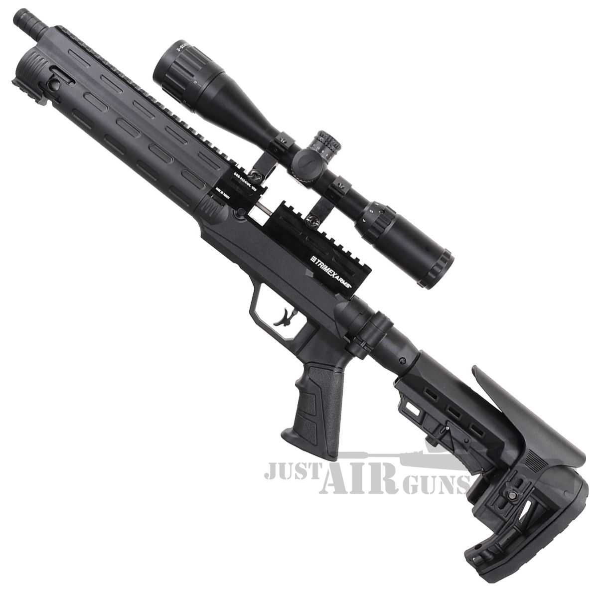 Trimex Arms Tacto-S PCP Air Rifle .177 Black - Just Air Guns