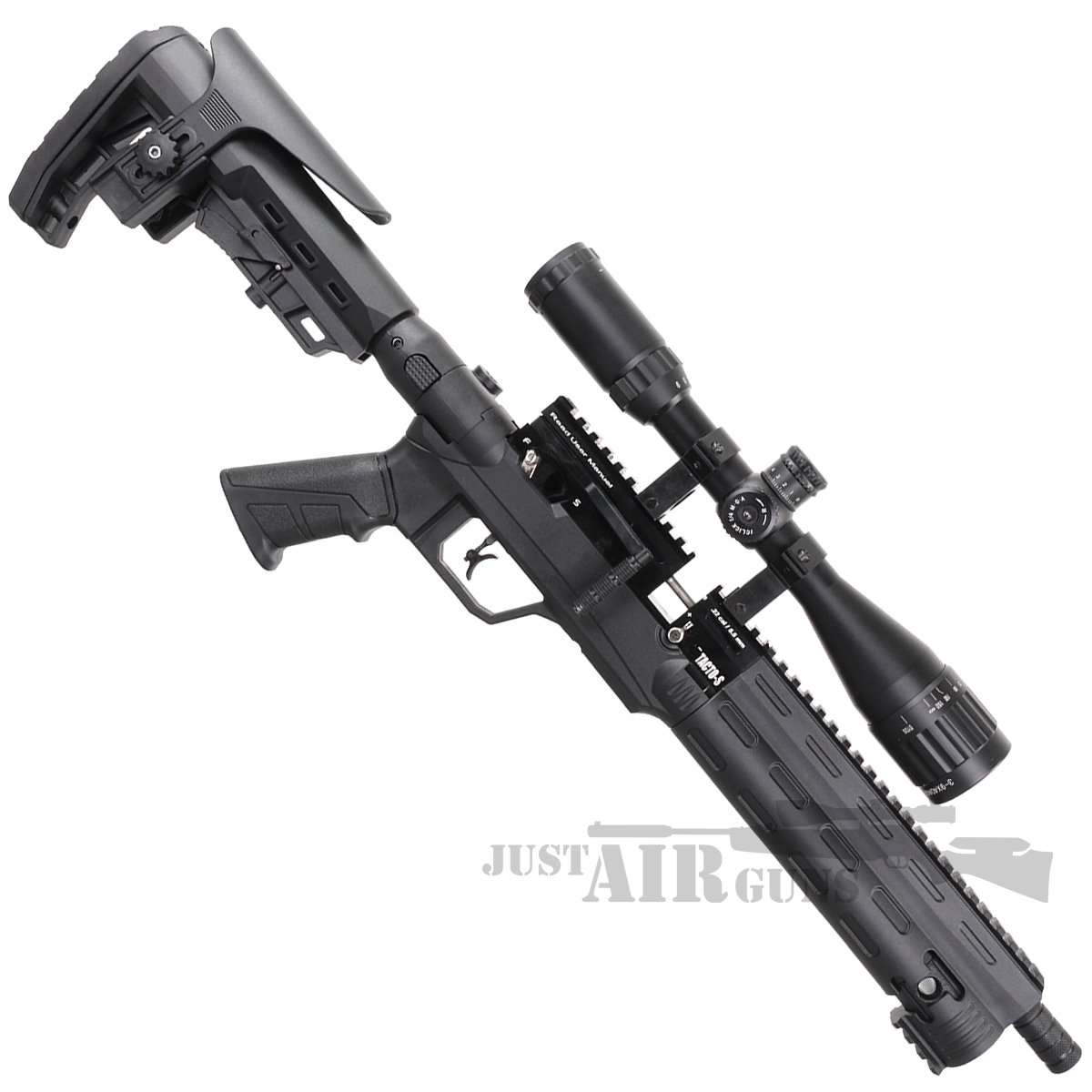 Trimex Arms Tacto-S PCP Air Rifle .22 Black - Just Air Guns