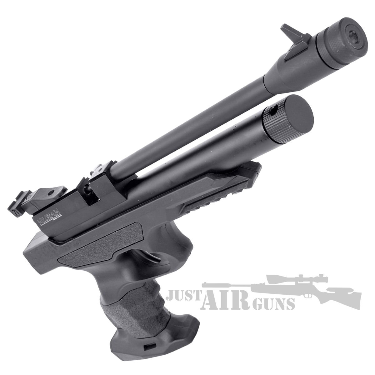 Serpent-S Single and Multi Shot Co2 Pellet Pistol Black - Just Air Guns