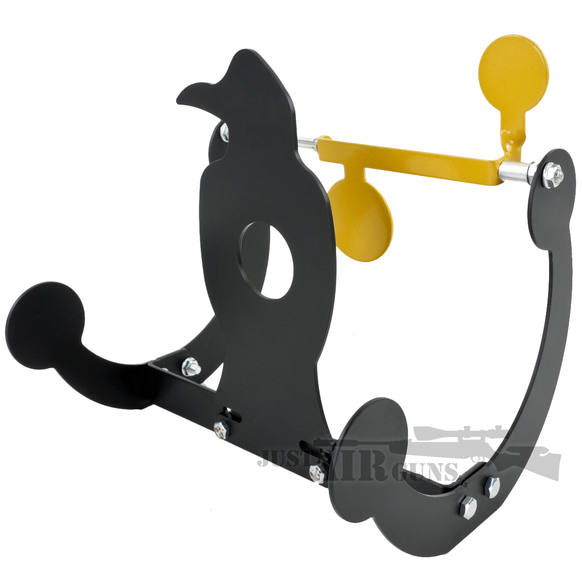 Knockdown Rocking Crow Metal Target for Airguns - Just Air Guns