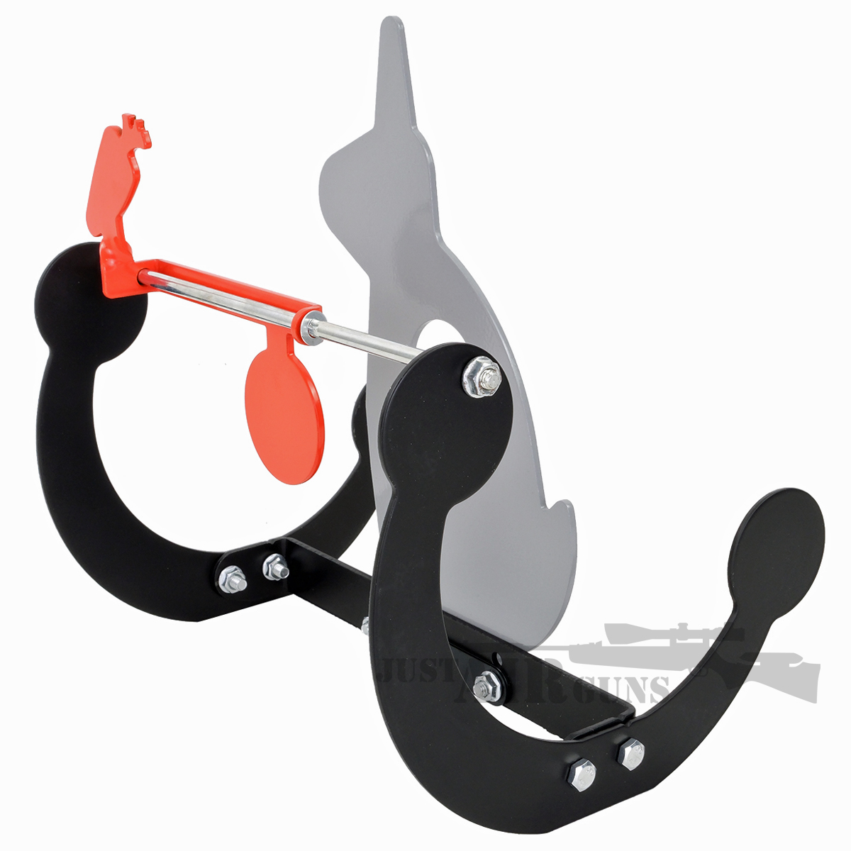 Knockdown Rocking White Rabbit Metal Target for Airguns - Just Air Guns