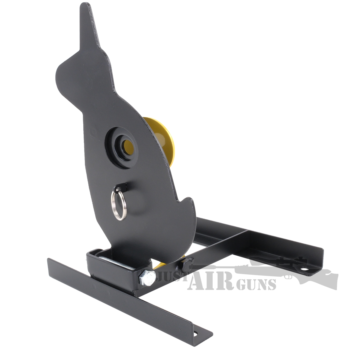 Rabbit Knock Down Pull to Reset Full Metal Target - Just Air Guns