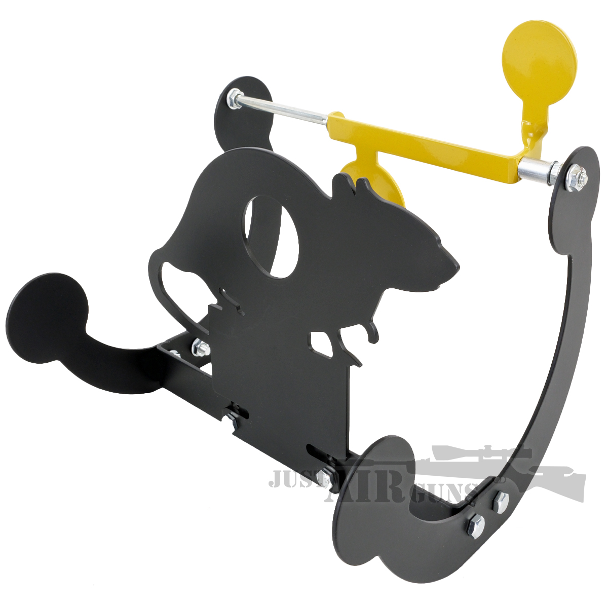 Knockdown Rocking Rat Metal Target for Airguns - Just Air Guns