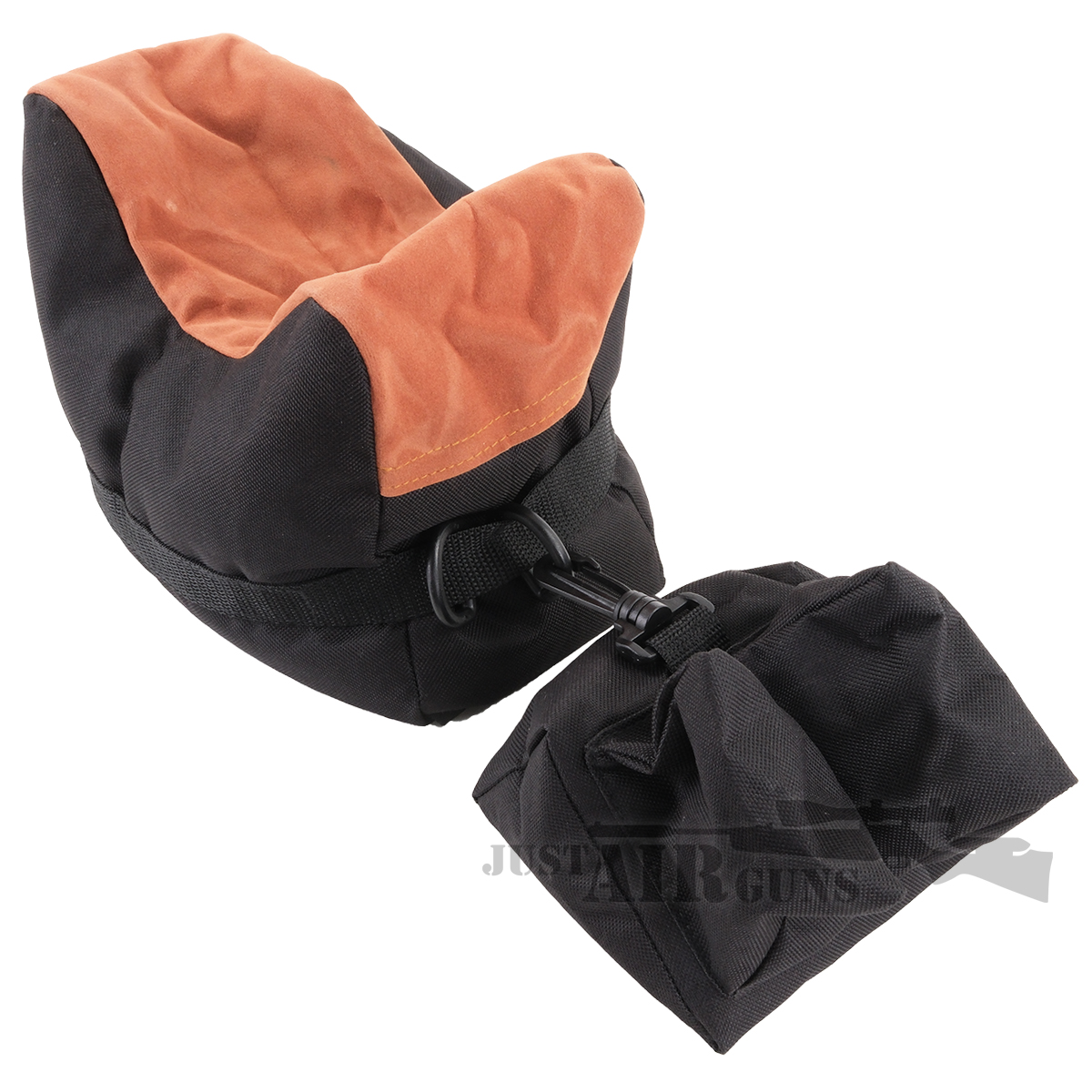 Airgun Front and Rear Bench Bag Rest Set Black Brown TQ56 - Just Air Guns