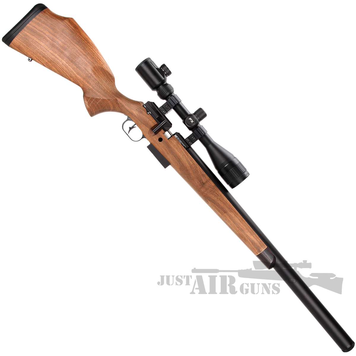 FX DRS Classic 500mm Walnut Stock PCP Air Rifle .22