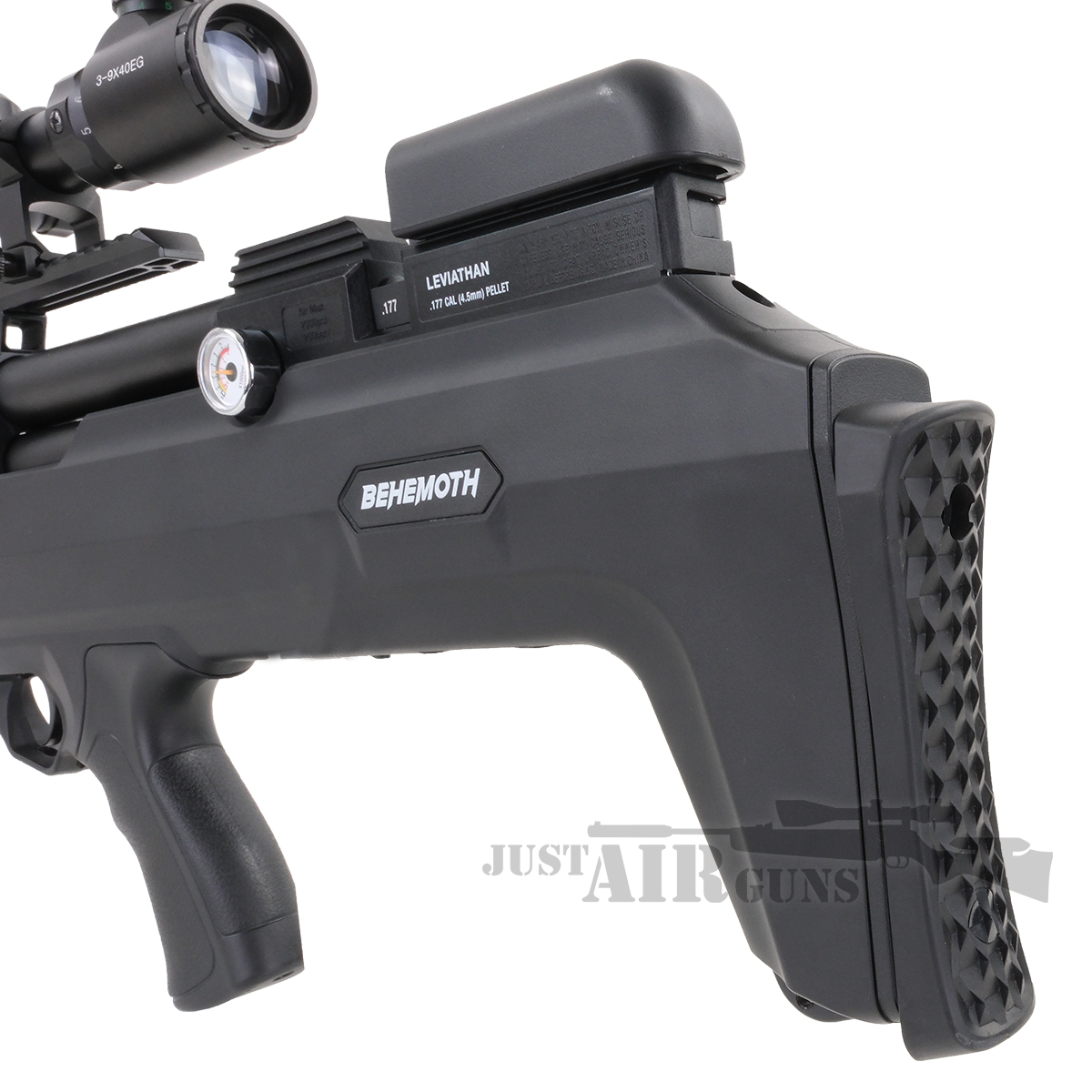 Nova Vista Behemoth Synthetic Stock PCP Air Rifle .177 - Just Air Guns