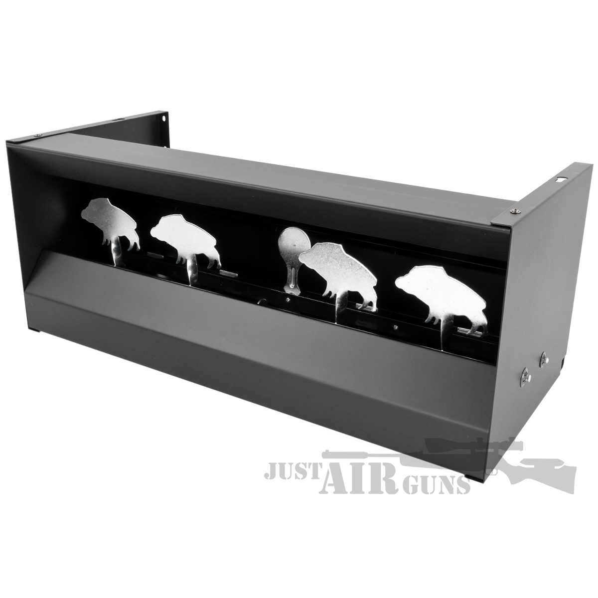 Self Resetting Magnetic Knock Down Bison Target