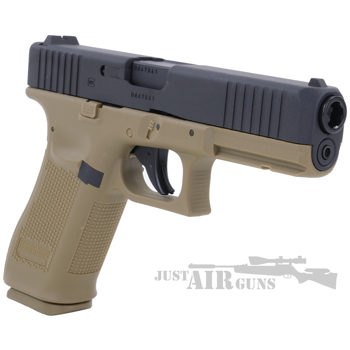 Glock 17 Gen5 BLK-COY CO2 Blowback Air Pistol - Just Air Guns