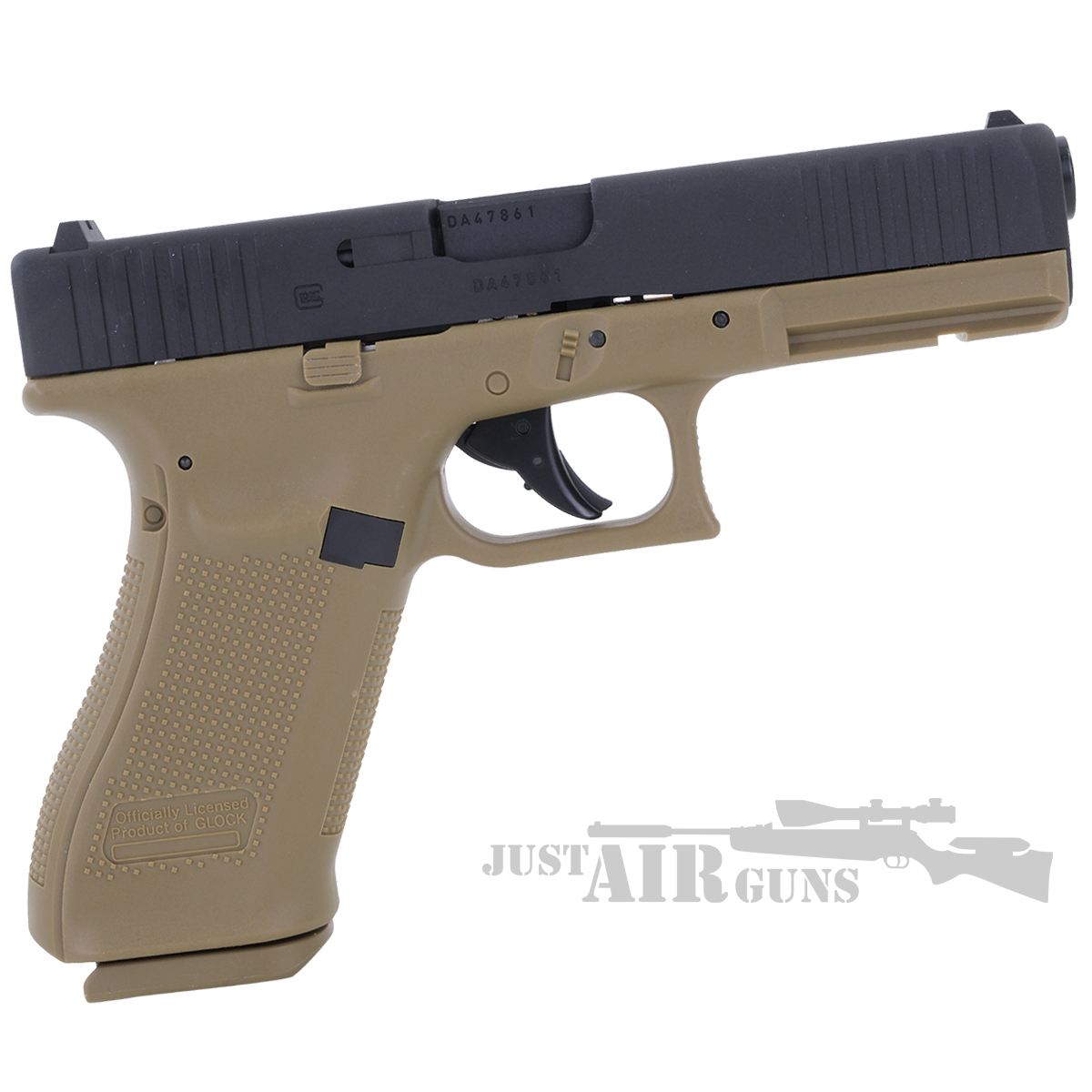 Glock 17 Gen5 BLK-COY CO2 Blowback Air Pistol - Just Air Guns