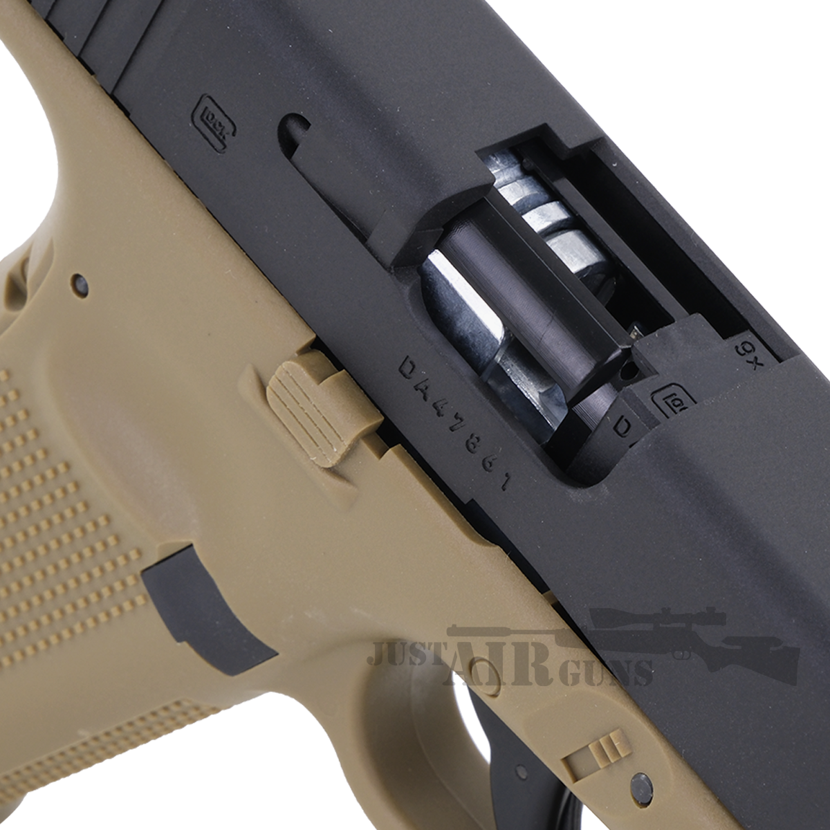 Glock 17 Gen5 BLK-COY CO2 Blowback Air Pistol - Just Air Guns
