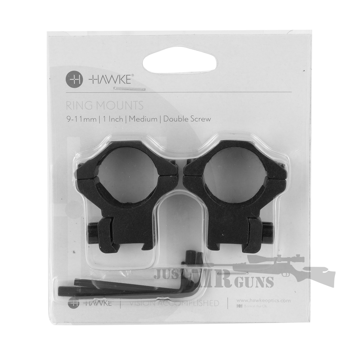 Hawke Promo Scope Mounts 9-11mm Med - Just Air Guns