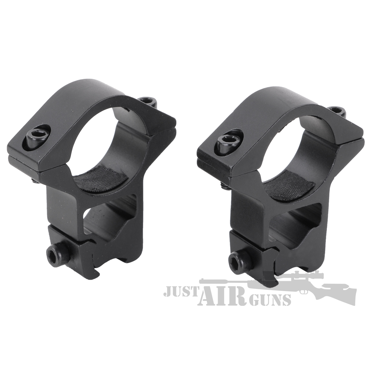 TX 2 Piece Scope Mounts High S-Screw 11mm M2004 - Just Air Guns