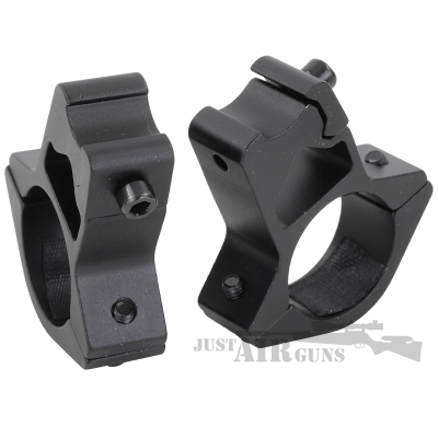TX 2 Piece Scope Mounts High S-Screw 11mm M2004 - Just Air Guns