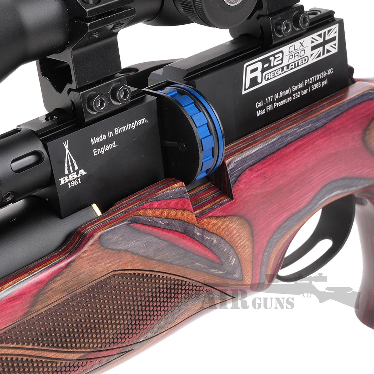 BSA R12 CLX PRO Cayenne Air Rifle .177