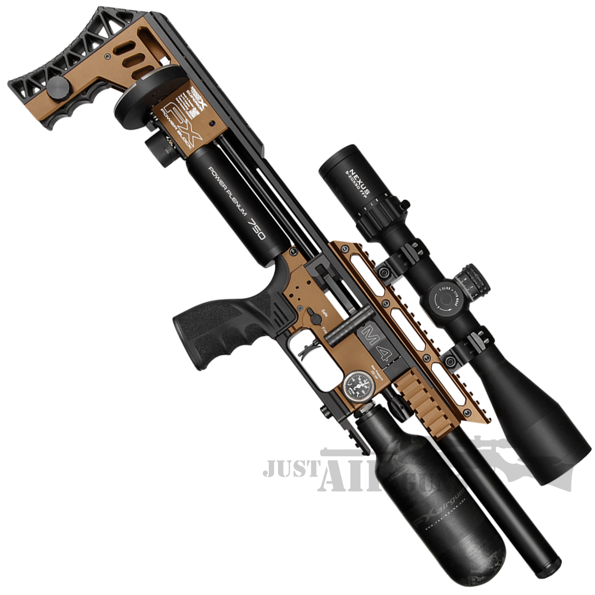 FX Impact M4 Compact PCP Air Rifle .22 Copper - Just Air Guns