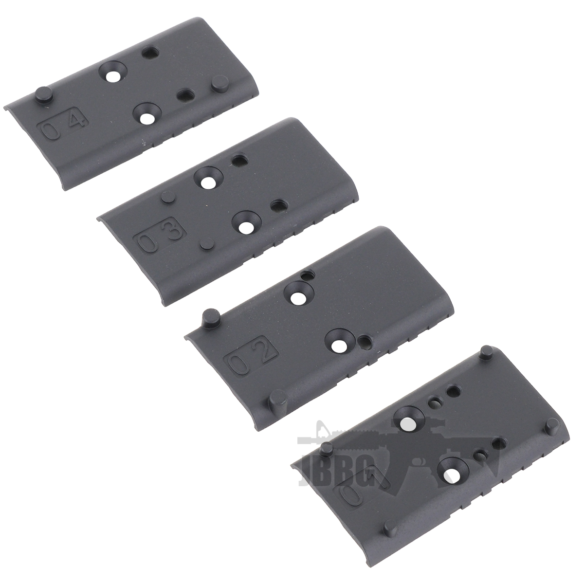Umarex Adapter Plates MOS 1, Set of 4 - Just Air Guns